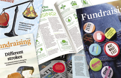 Past issues of Fundraising Magazine