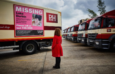 Missing People partners with delivery firm to put appeals on vans