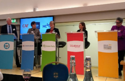 Charity Debate: Politicians answer questions from sector leaders