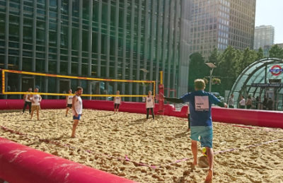 This month's campaign: AFK beach