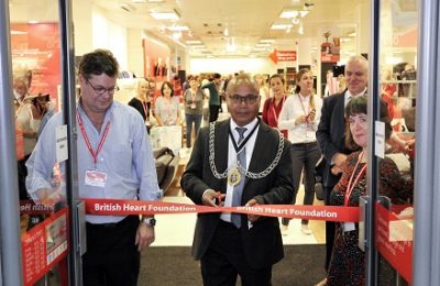 British Heart Foundation opens first pop-up store