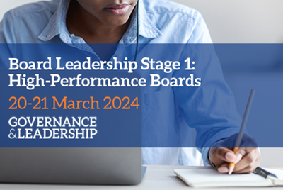 Board Leadership Stage 1: High-Performance Boards