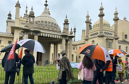 Strike action curtailed as Brighton Pavilion charity staff receive ...
